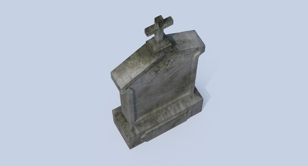grave 3d model
