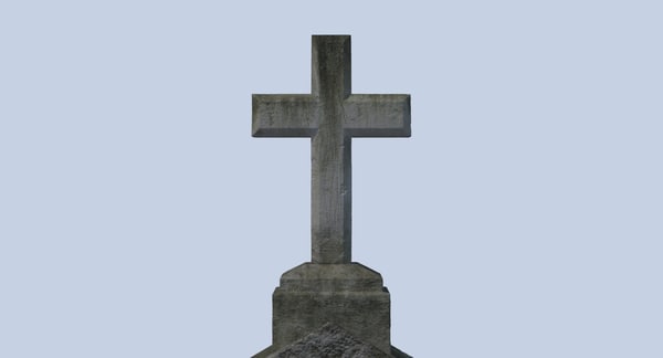 grave 3d model