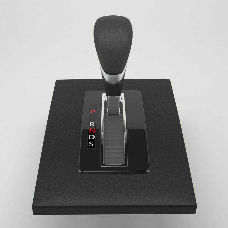 automatic shift gear 3d model