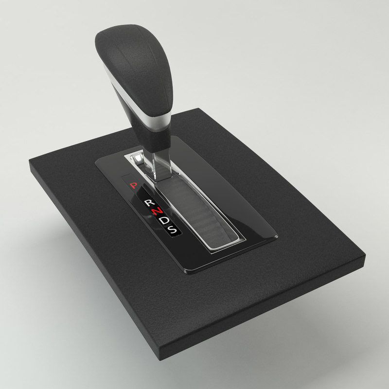automatic shift gear 3d model