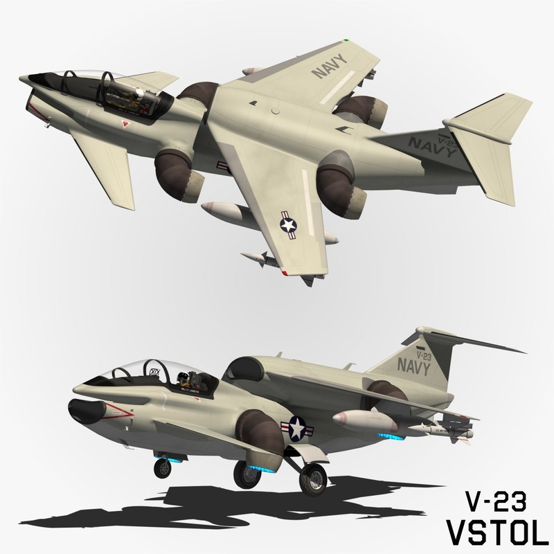 3d model vstol concept