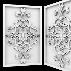 3d model panel