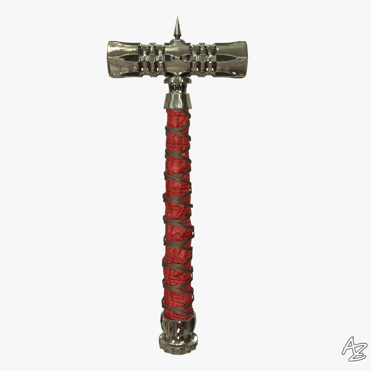 3d battle hammer model