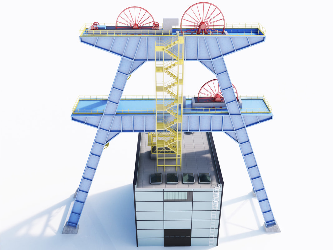 fbx headframe shaft frame