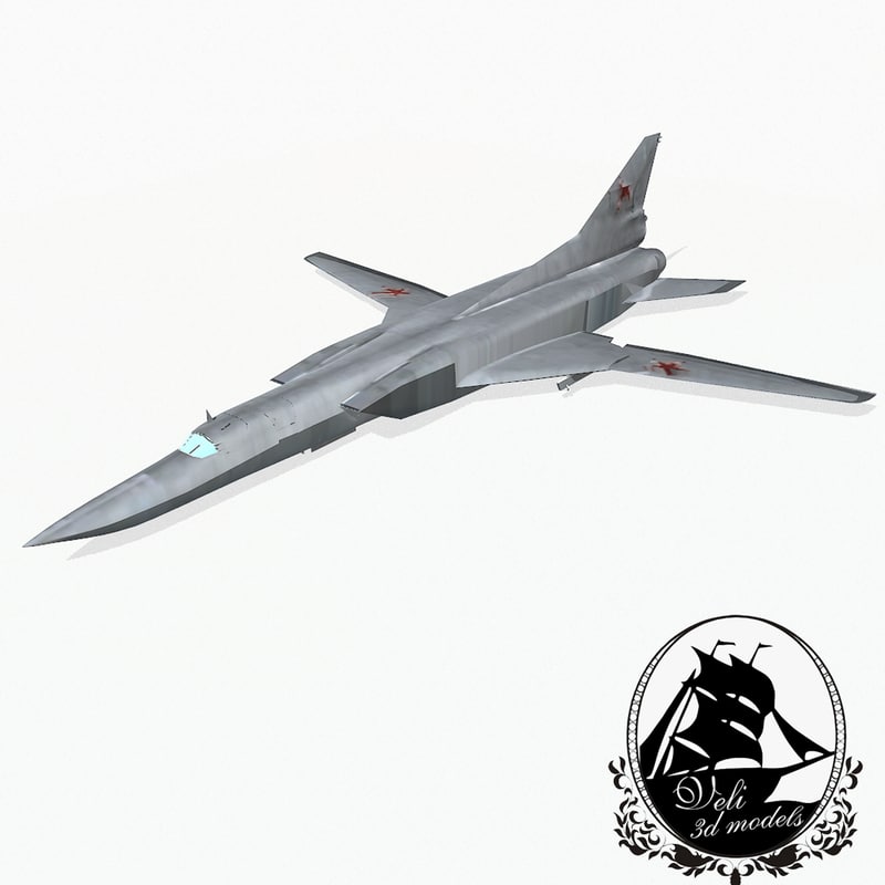 tupolev tu-22m bomber 3d 3ds