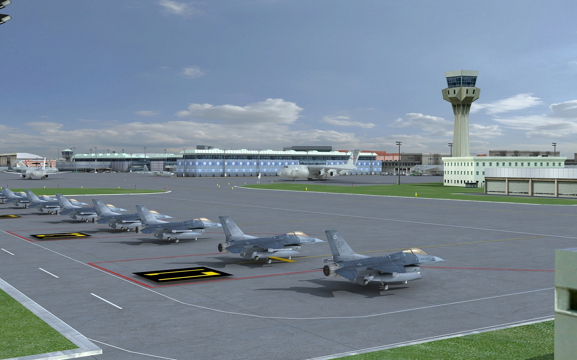 3d model military vehicles planes usaf