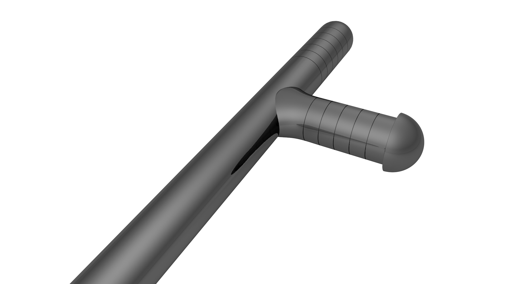 3d model of police baton