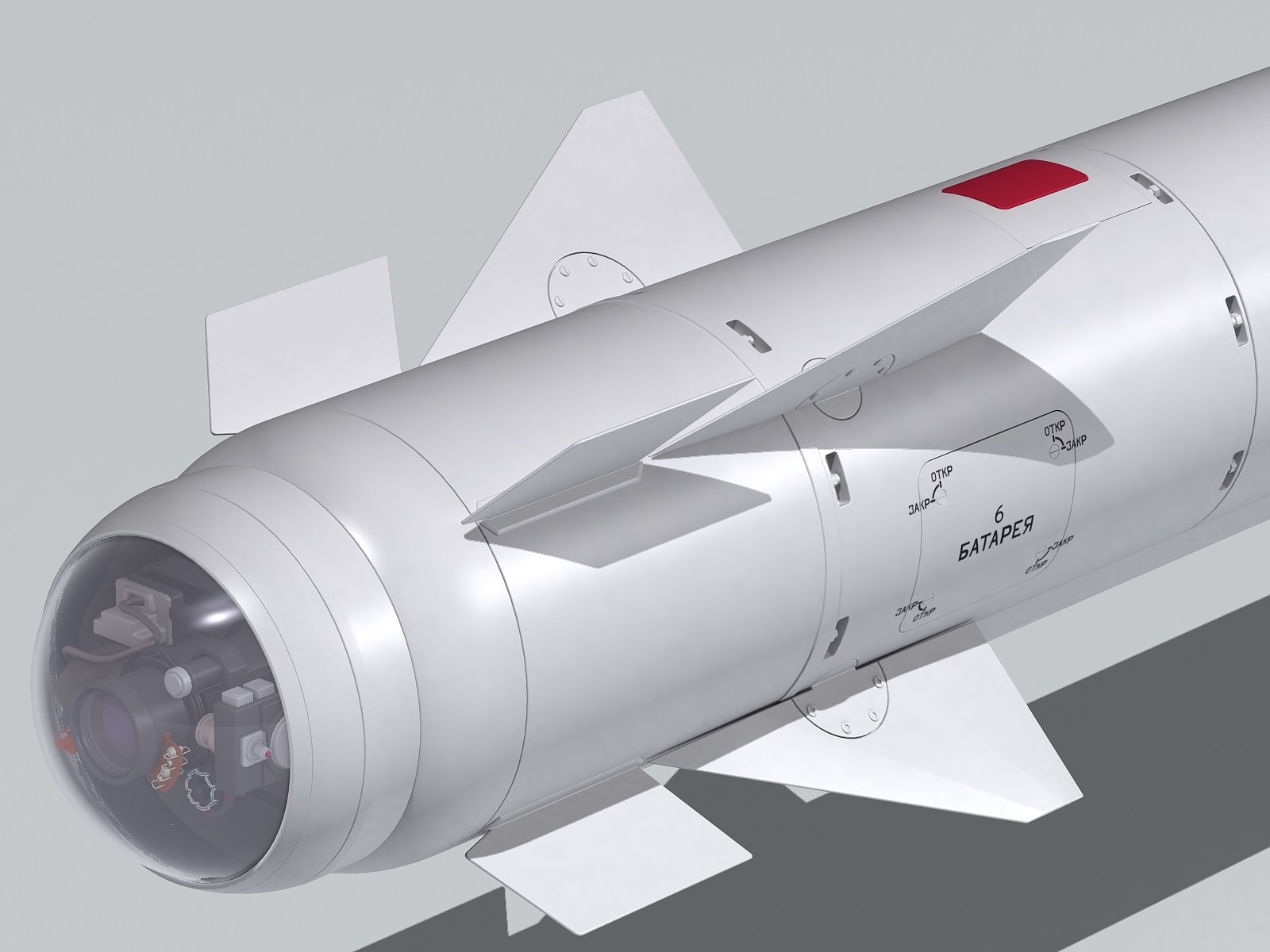 kh-29 kh-29t h-29 3d model