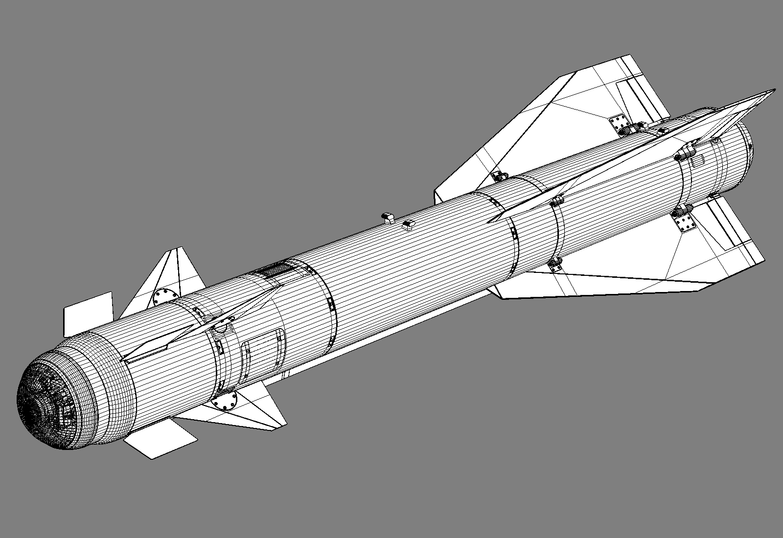 kh-29 kh-29t h-29 3d model