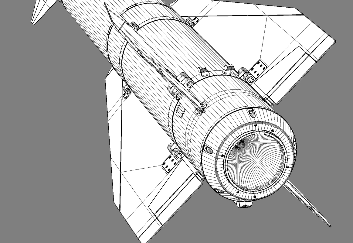 kh-29 kh-29t h-29 3d model