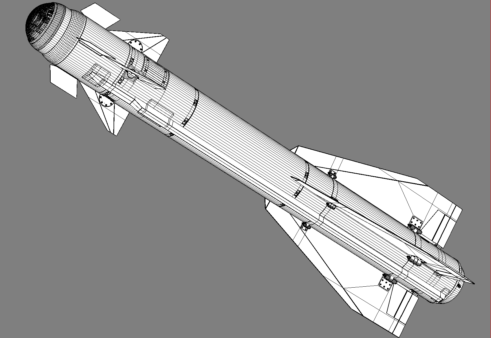 kh-29 kh-29t h-29 3d model