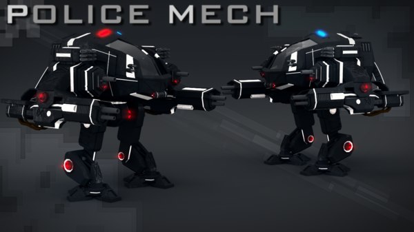 Mech Blender Models for Download | TurboSquid