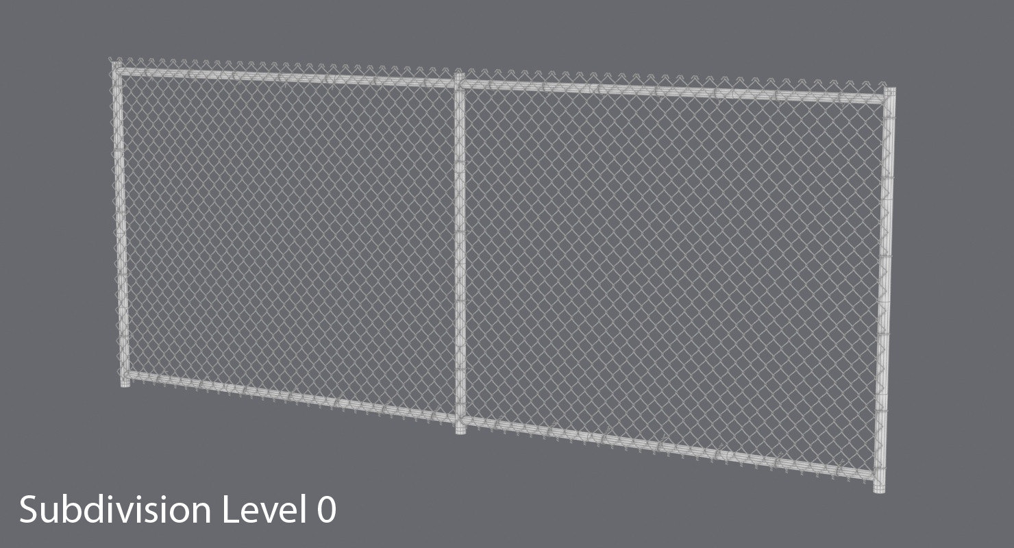 chain link fence sections max