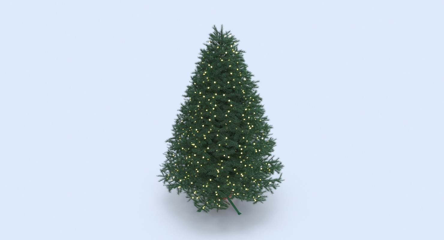 christmas tree 3d model