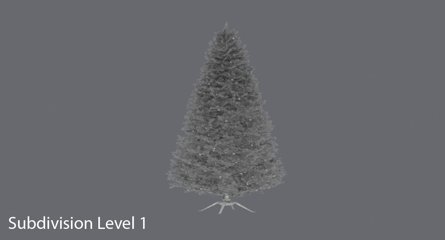 christmas tree 3d model