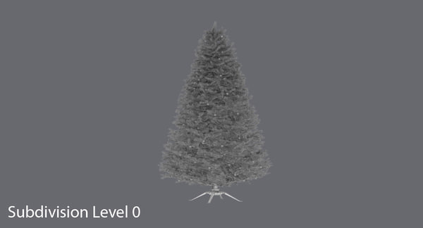 christmas tree 3d model