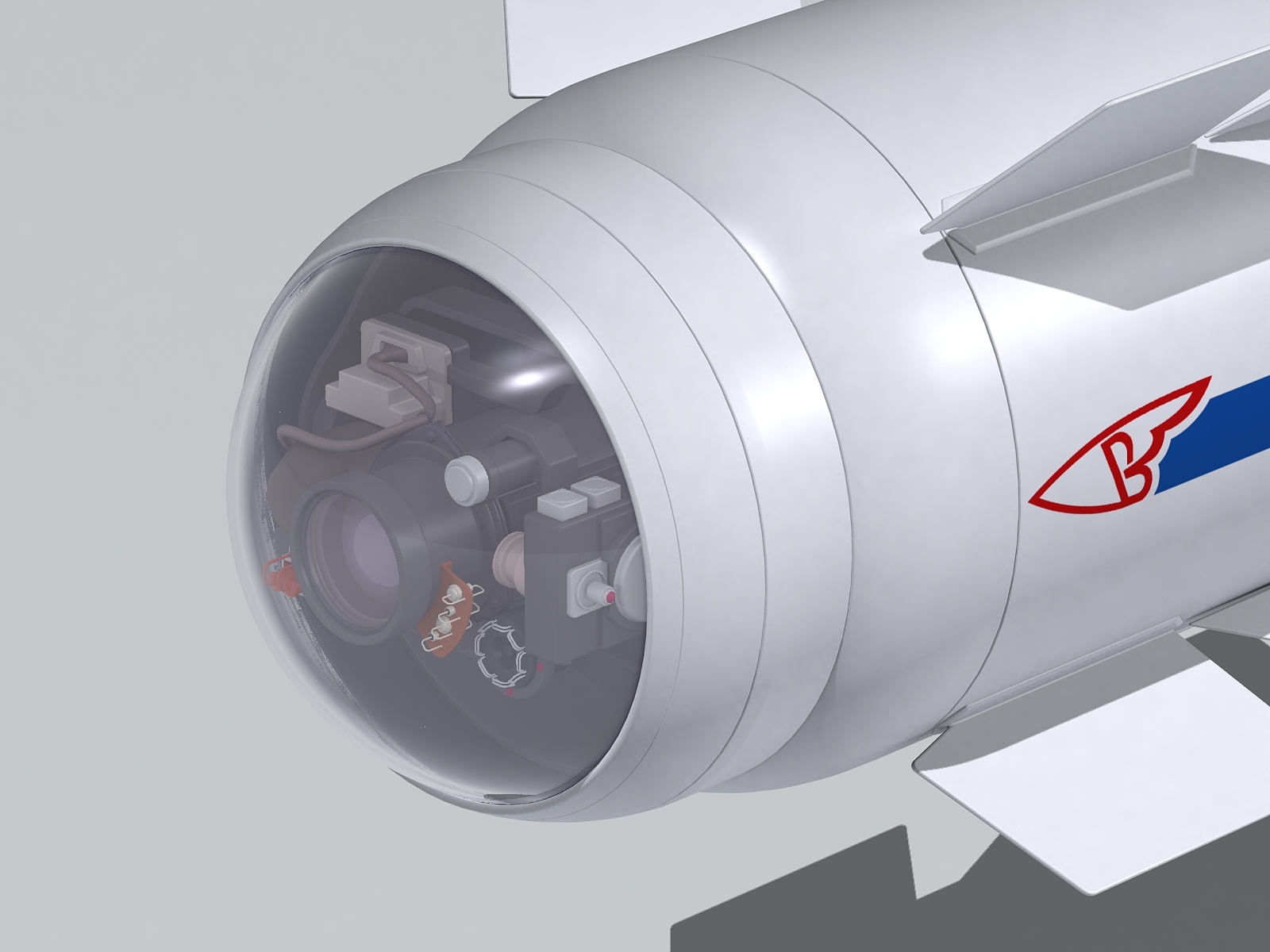 3d kh-29 missile kh-29te kh-29t model
