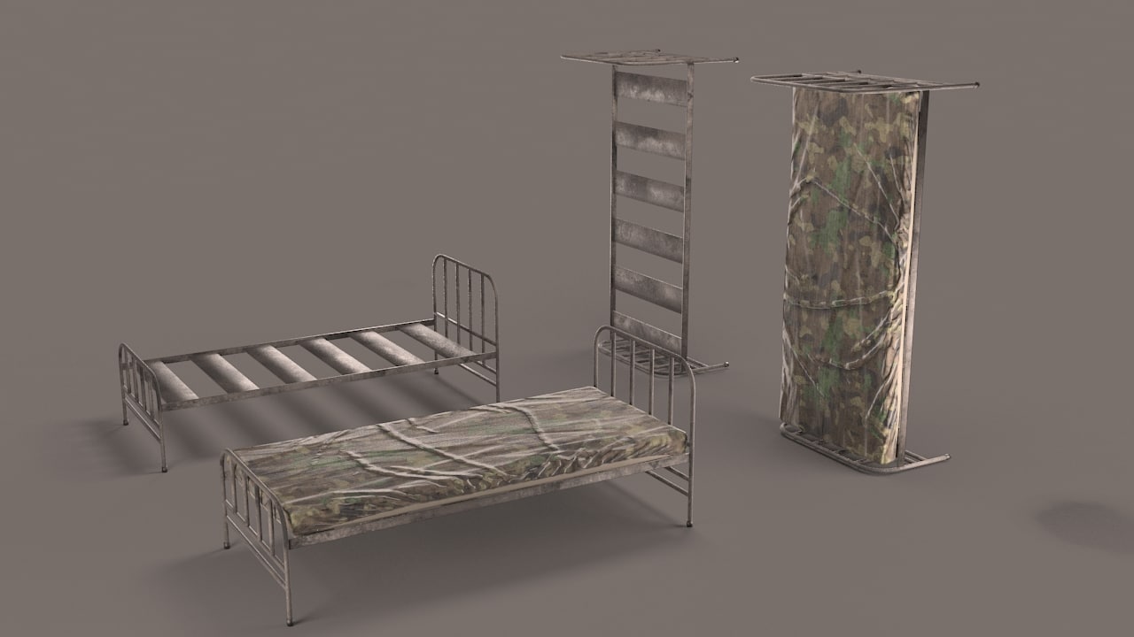 military bed max
