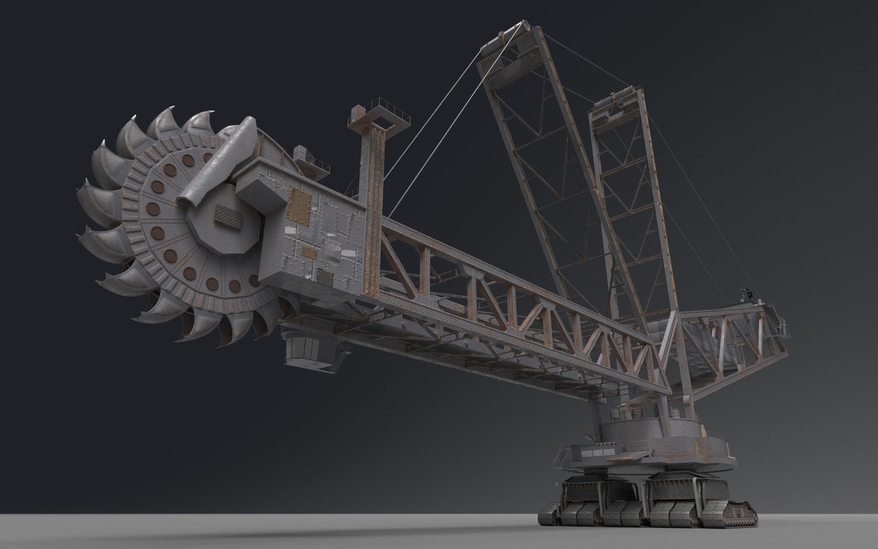 bagger 288 3d model