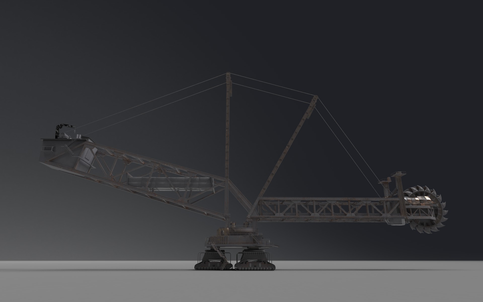 bagger 288 3d model