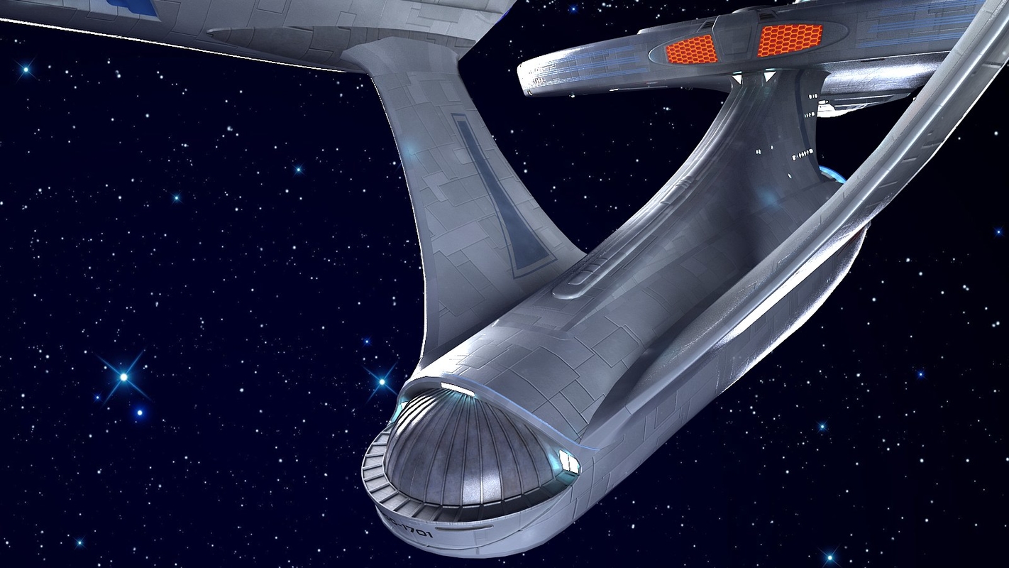 star trek enterprise 3d max