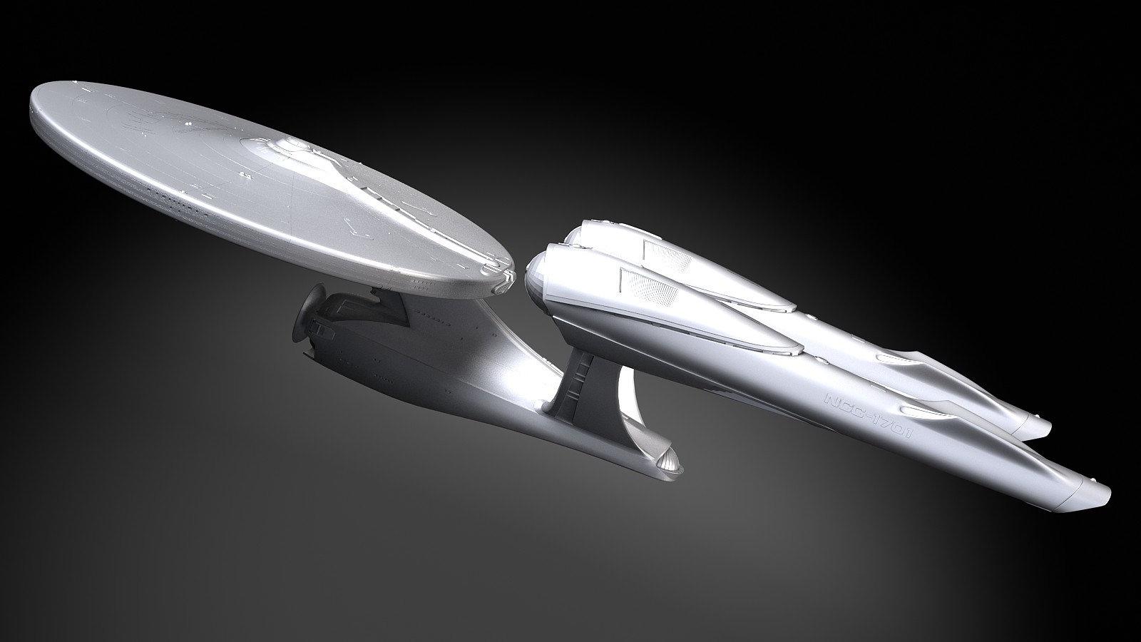 star trek enterprise 3d max