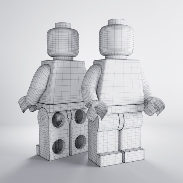 3d max set lego creatures