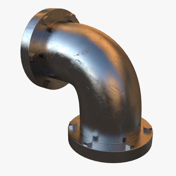 steel corner pipe 3d ma