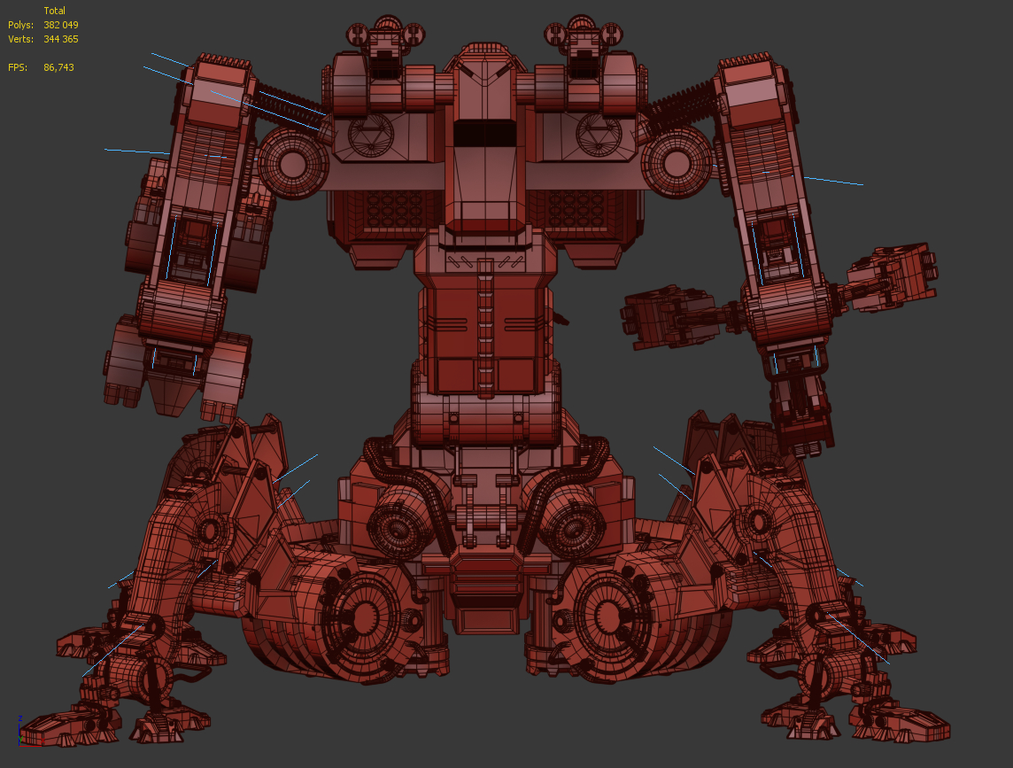 robot mc 3d model