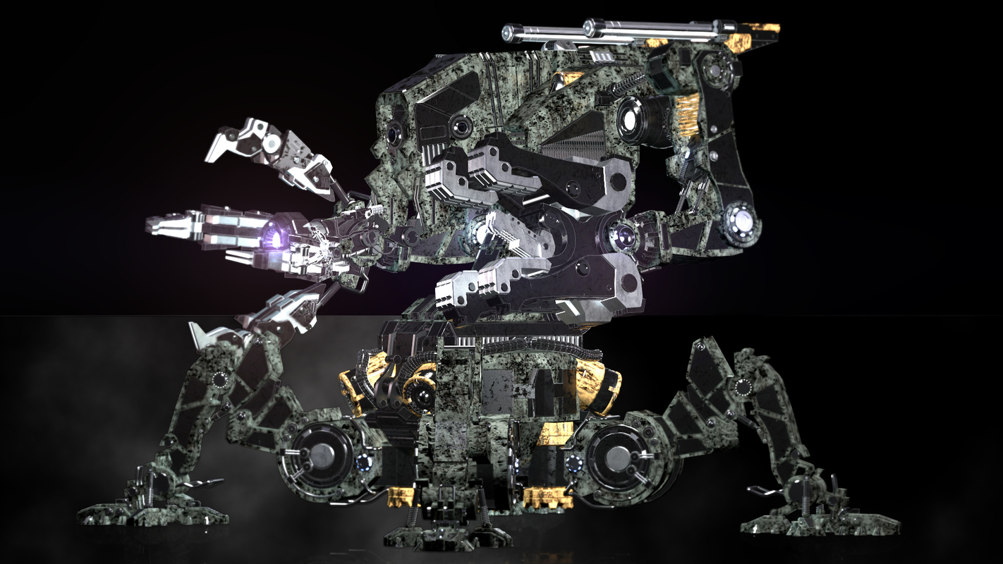 robot mc 3d model