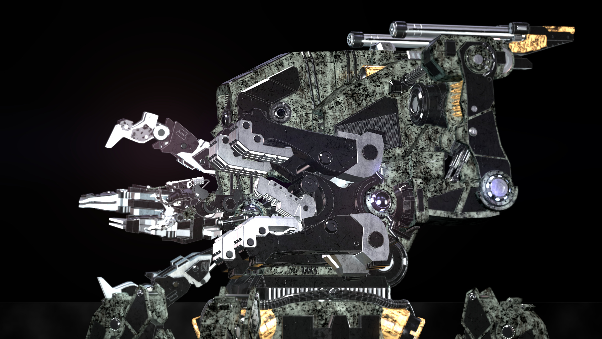 robot mc 3d model