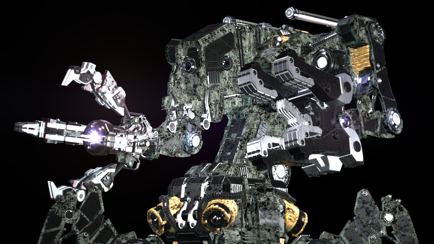 robot mc 3d model