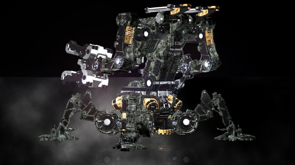 robot mc 3d model