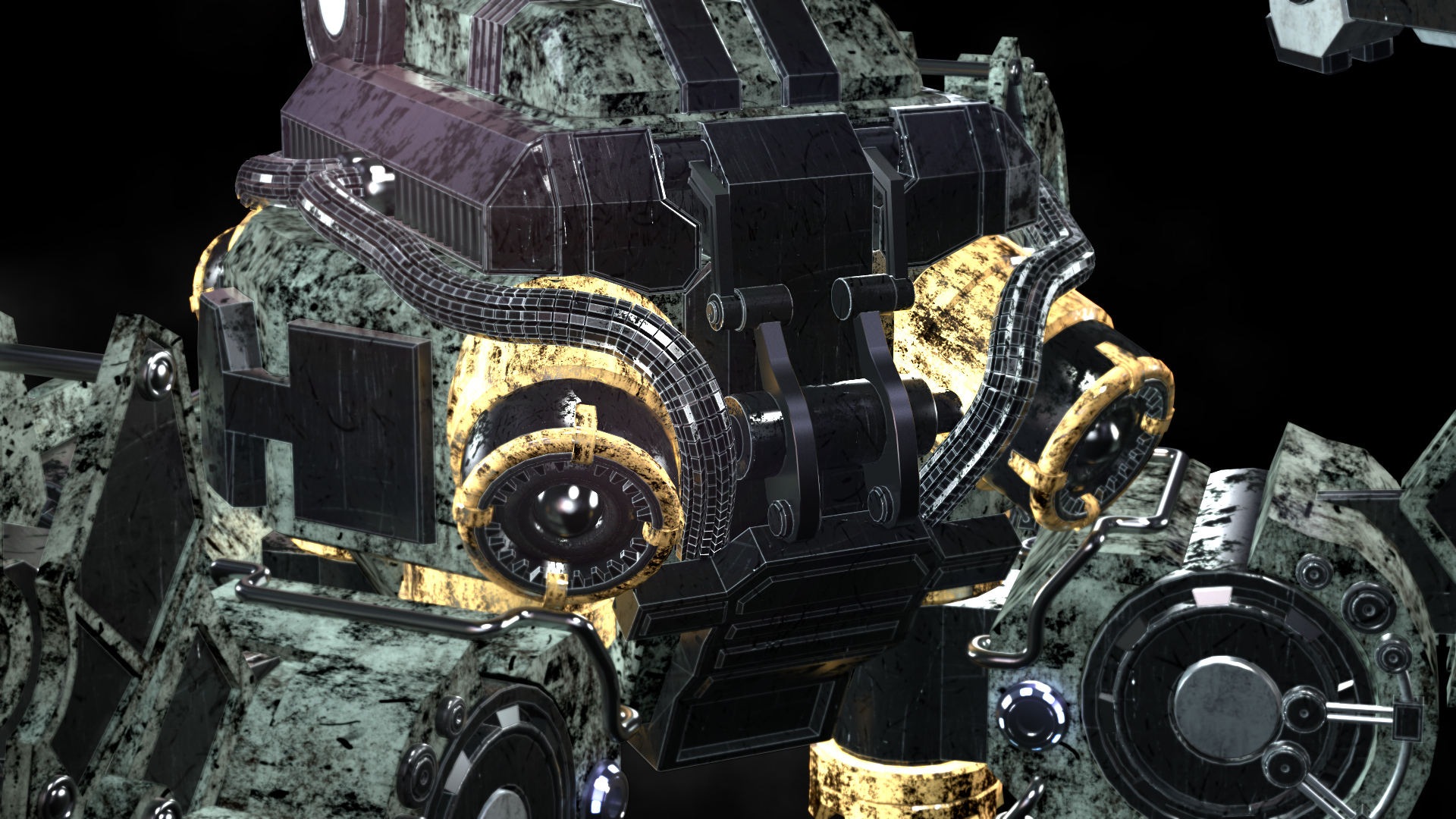 robot mc 3d model