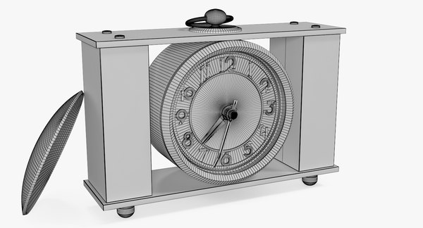 3d model soviet clock