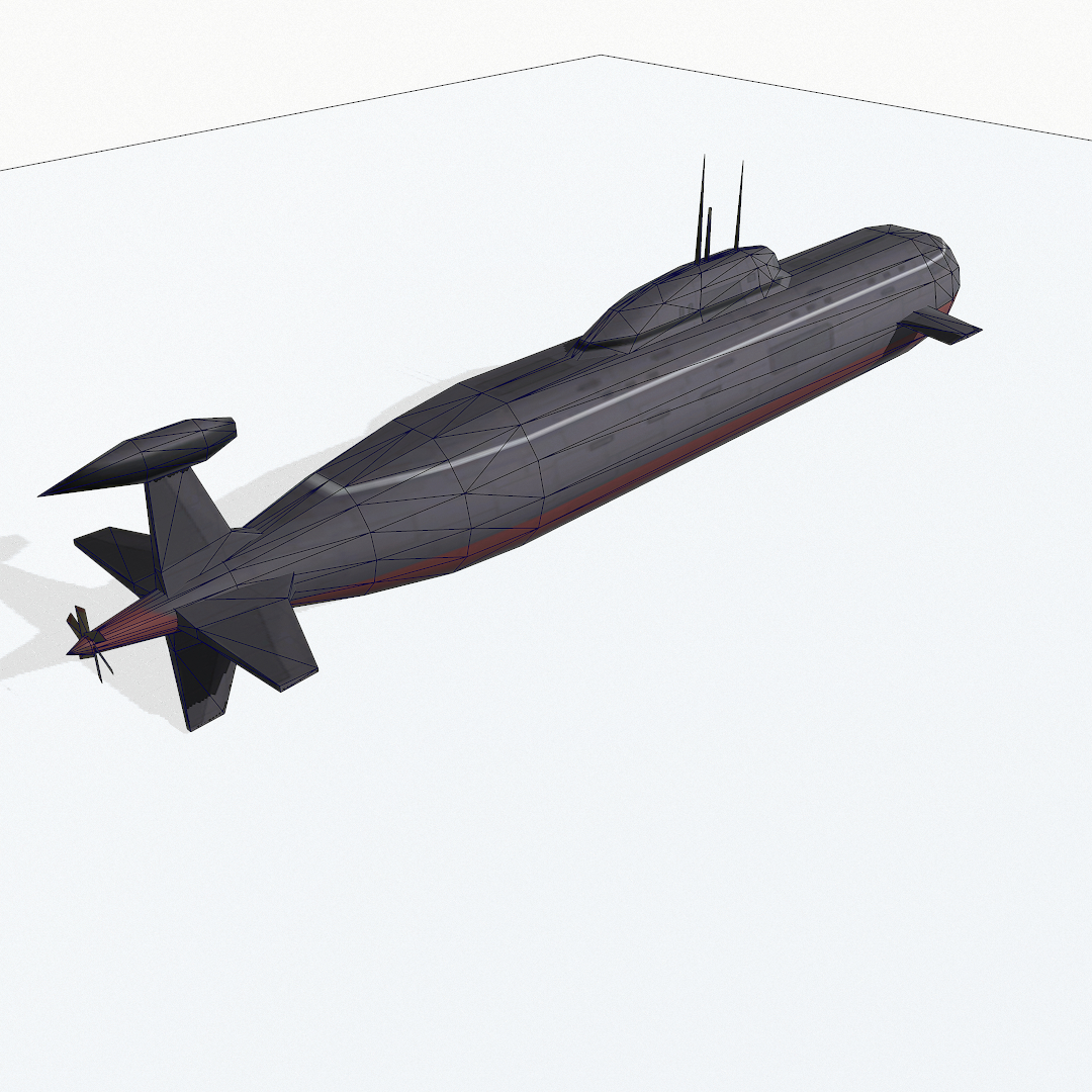 3d akula-class submarine akula class