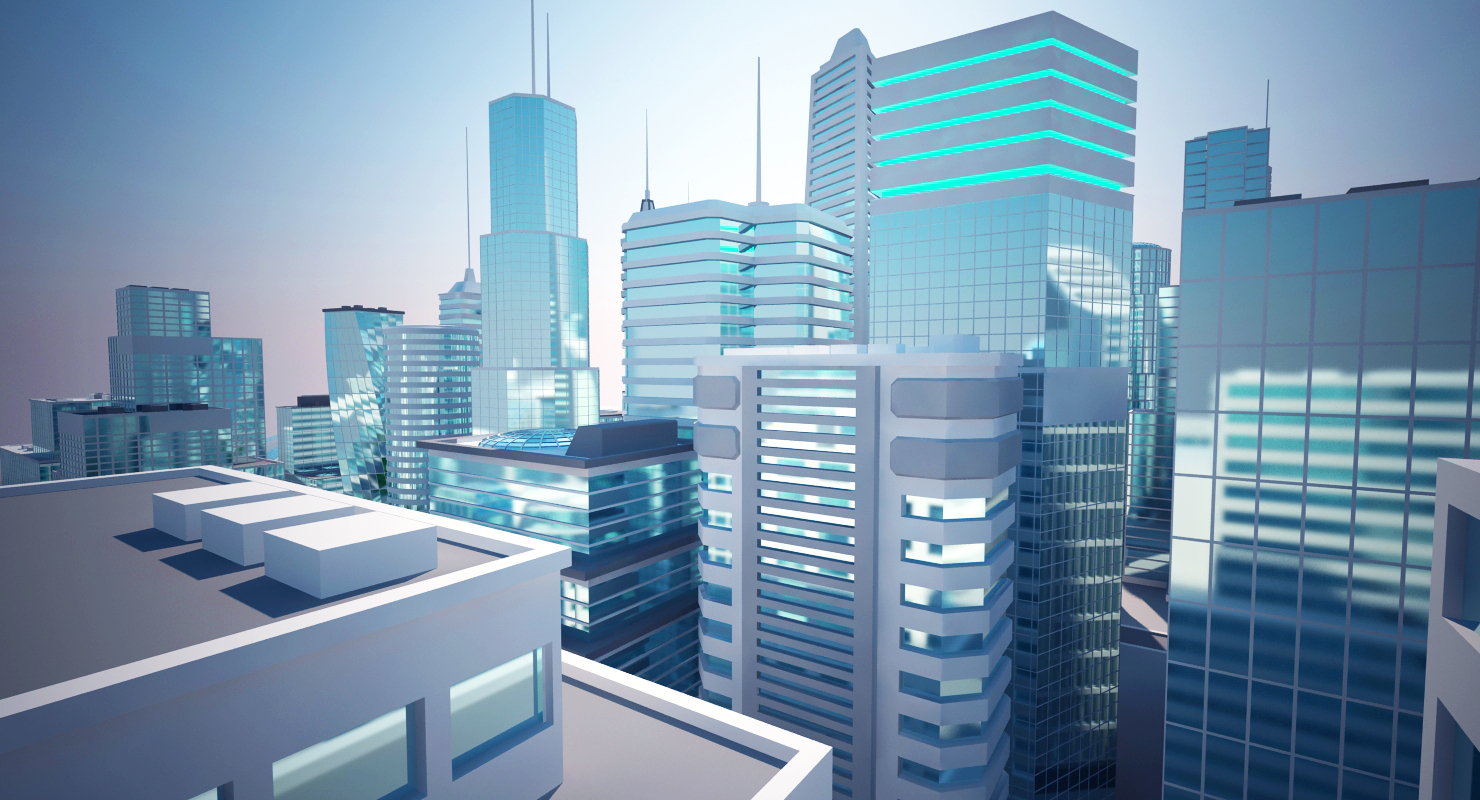 futuristic mega city max