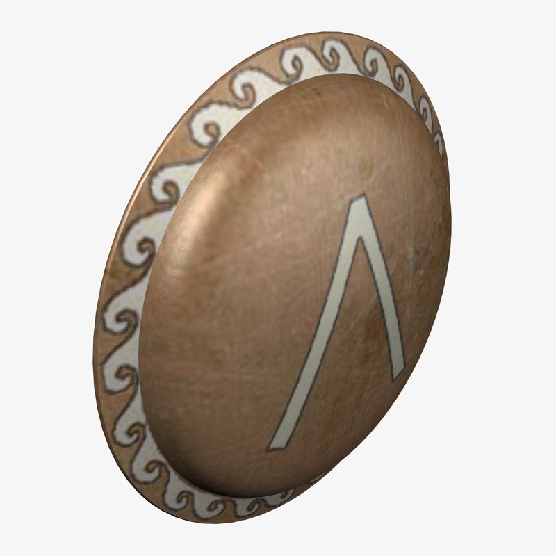 maya greek hoplite shield