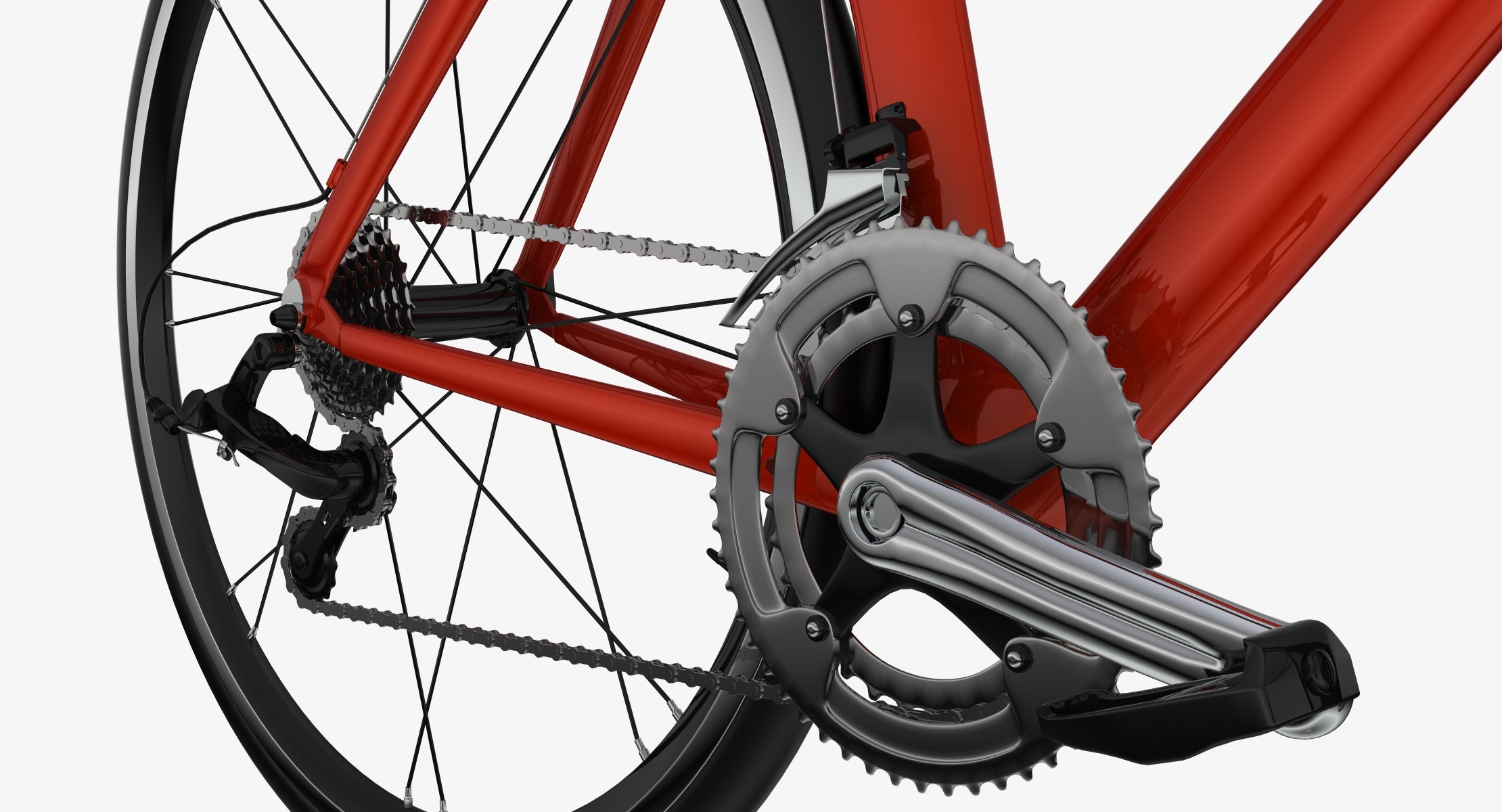 3d triathlon bicycle model