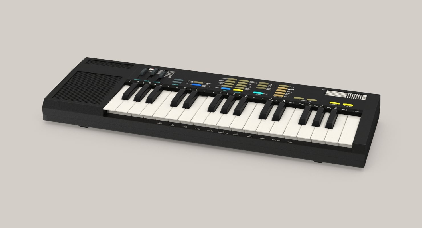 3d vintage synth 02