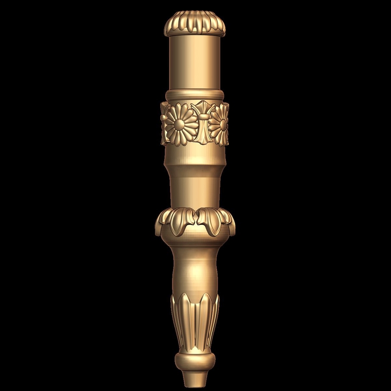 3d model leg stl cnc