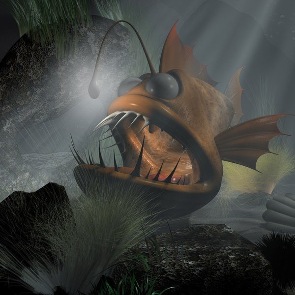 Angler Fish 3D Models for Download | TurboSquid