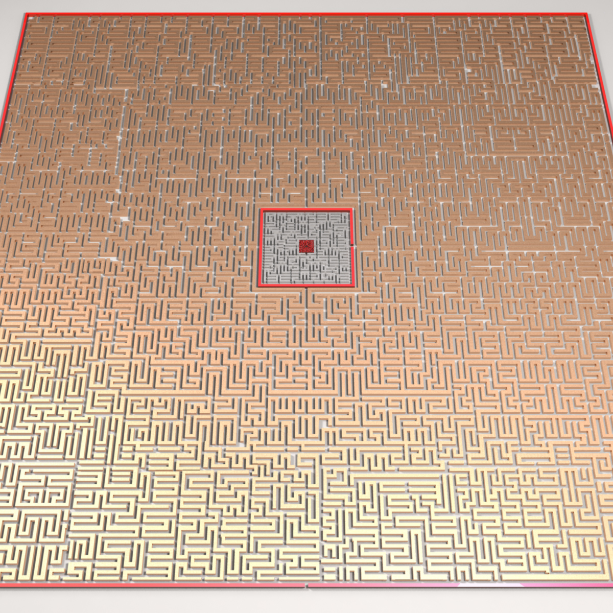 3d mazes geometry model