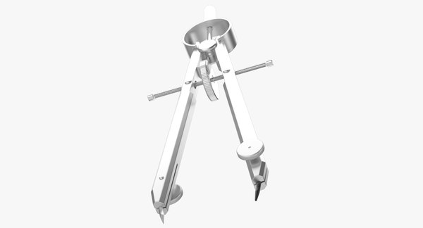 drafting compass obj