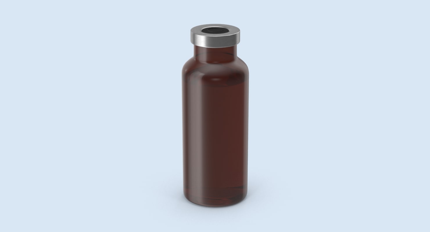 vial 3d model