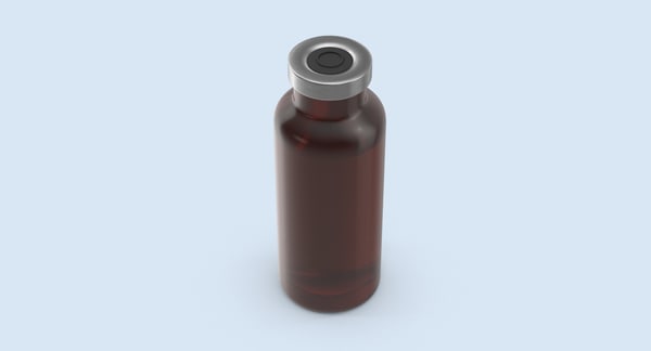 vial 3d model