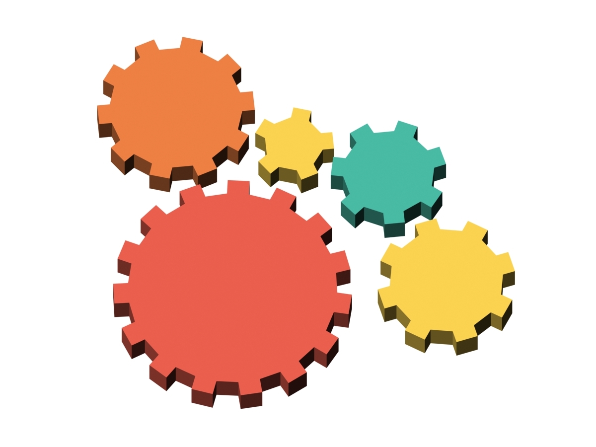 3d simple cogs