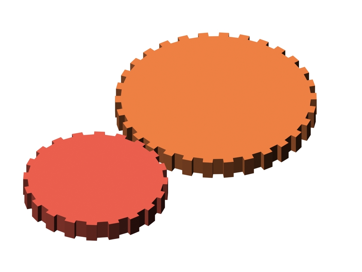 3d simple cogs