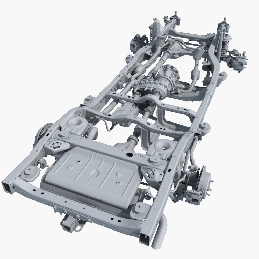 3d suv chassis