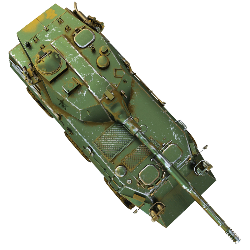 3d max ptl02 tank destroyer